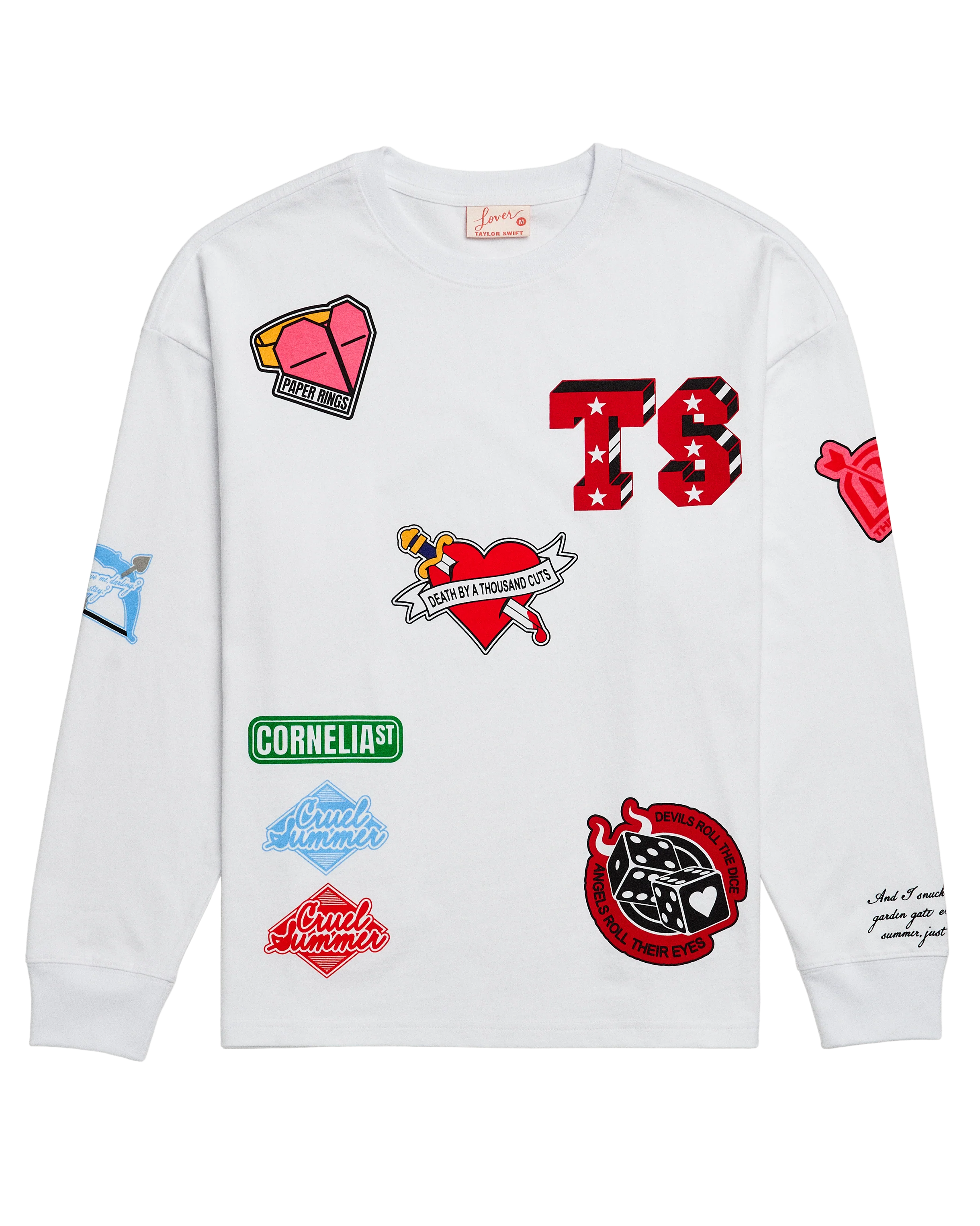 Lover Album Long Sleeve T-Shirt – Store Taylor Swift